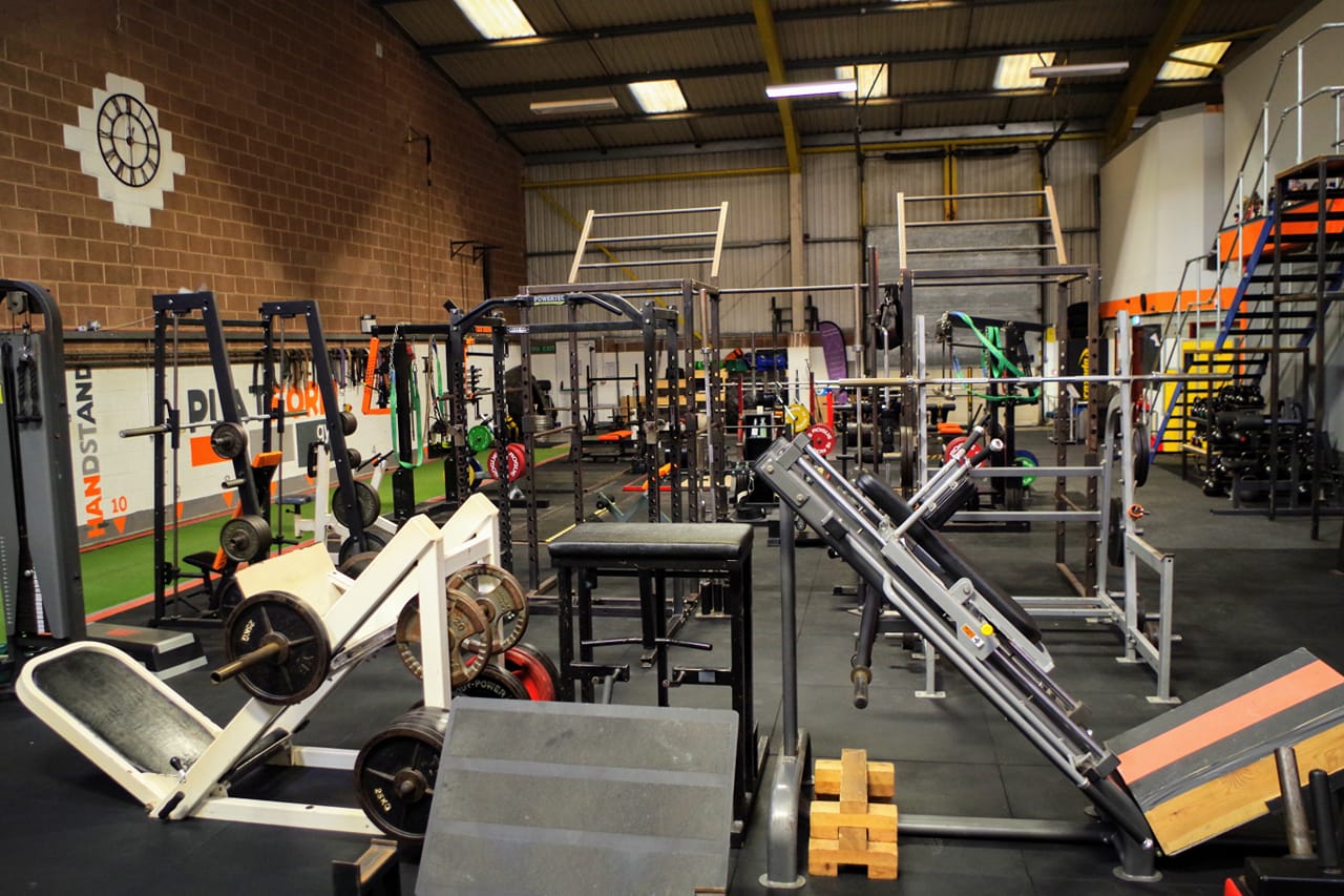 Free Weight, Olympic Lifting & Powerlifting Areas