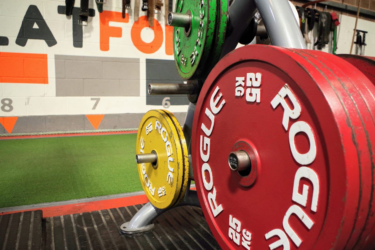 Free Weight, Olympic Lifting & Powerlifting Areas